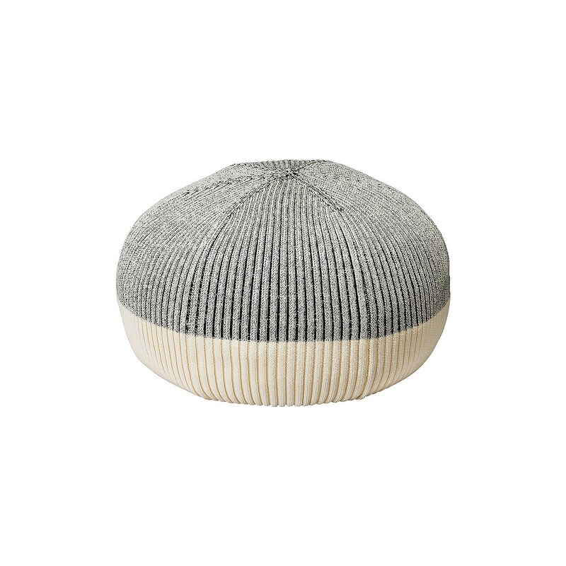 [IDEE]MINI PUUF （Cover WHITE×BLACK MIX） | 無印良品