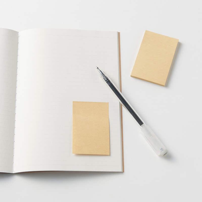 半ざらし 付箋紙75×50 | 無印良品
