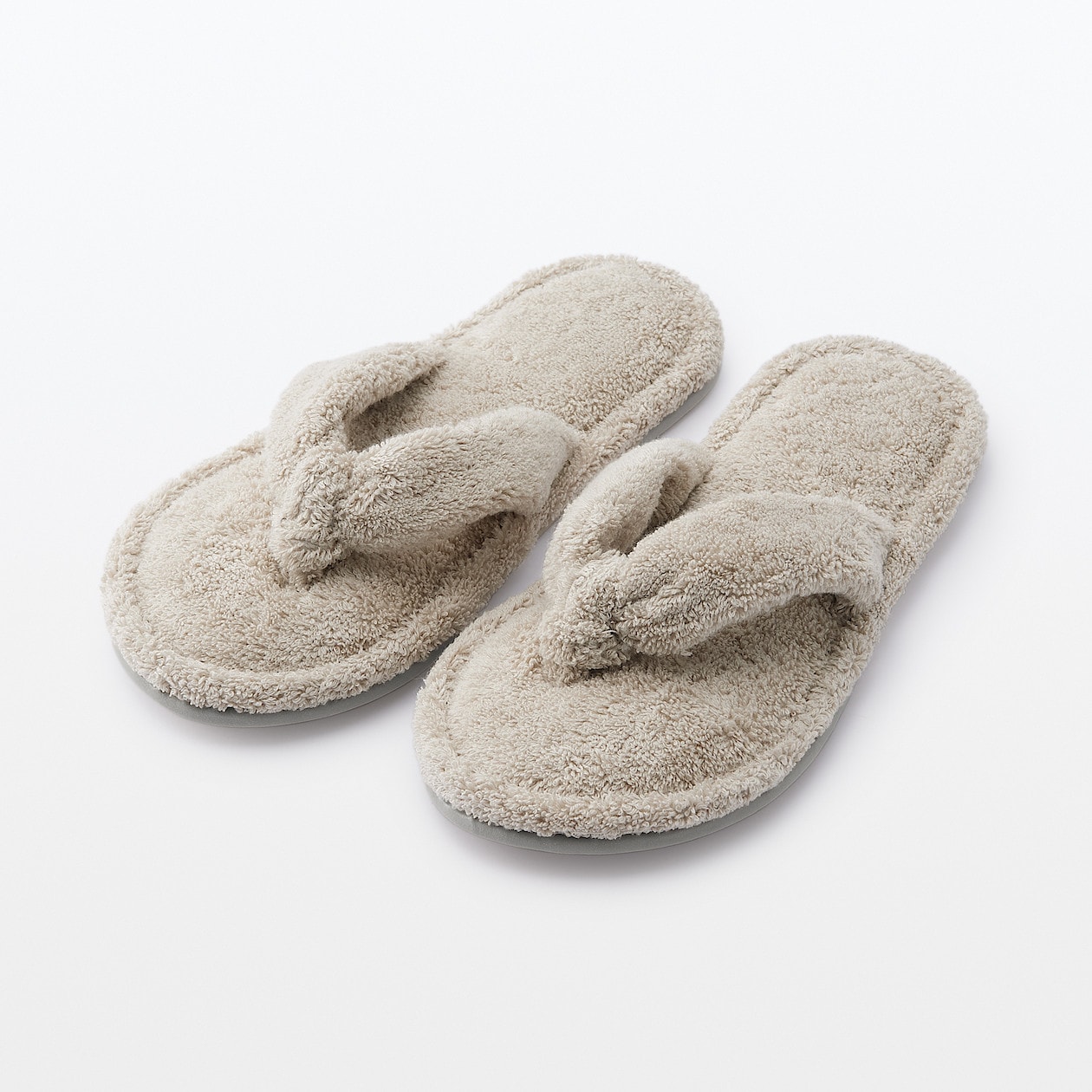 綿パイルスリッパ・鼻緒 | 無印良品