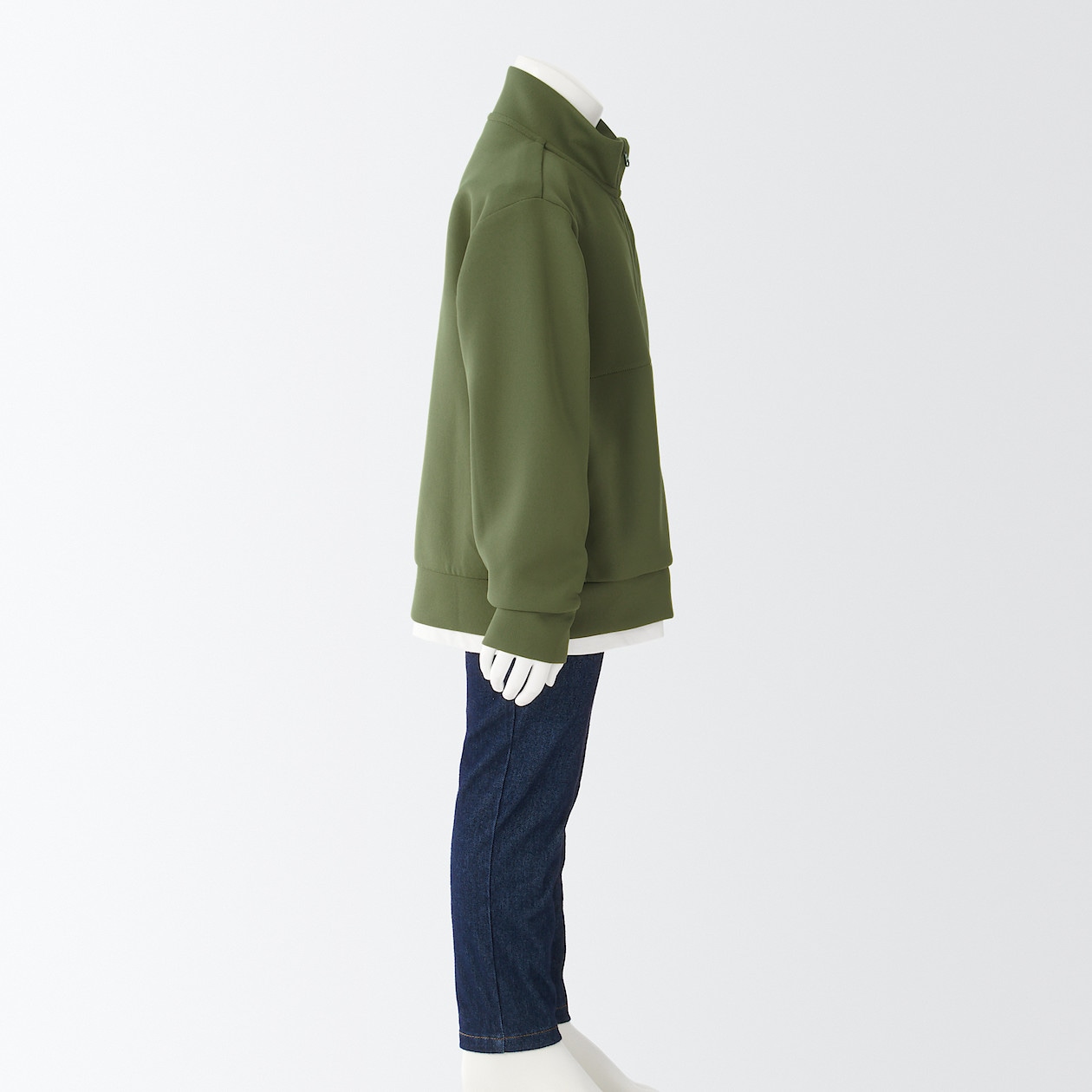 再生ポリエステルジャージージャケット（キッズ） | 無印良品