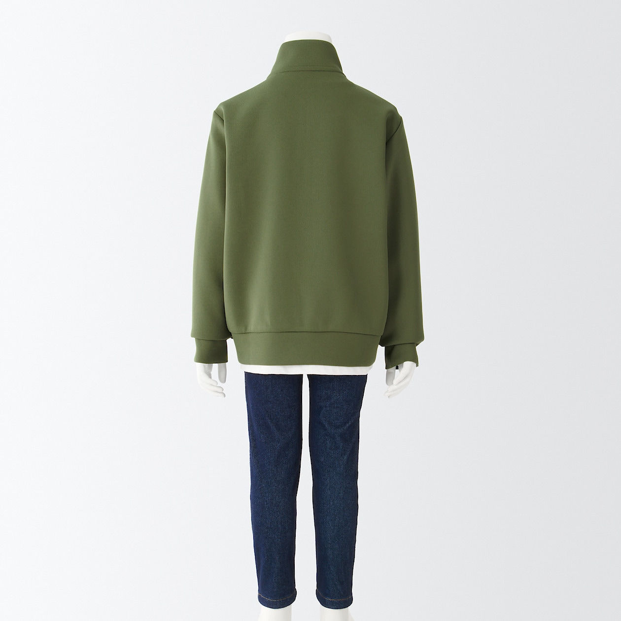 再生ポリエステルジャージージャケット（キッズ） | 無印良品