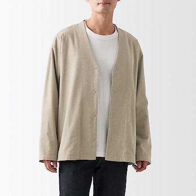 ｢紳士両面起毛フランネルカーディガン｣の婦人用も。 | IDEA PARK | 無印良品