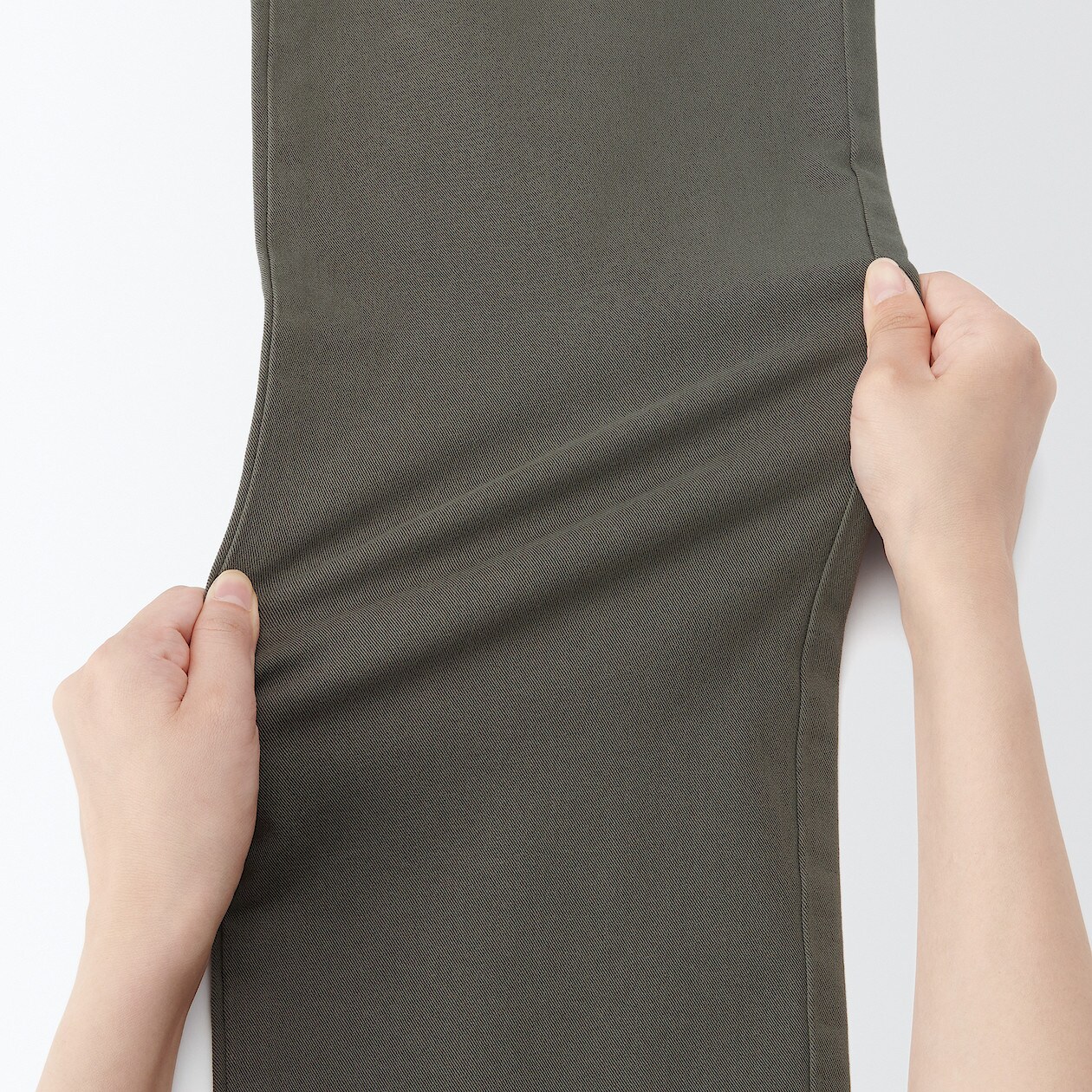 縦横ストレッチチノスリムパンツ股下85cm | 無印良品