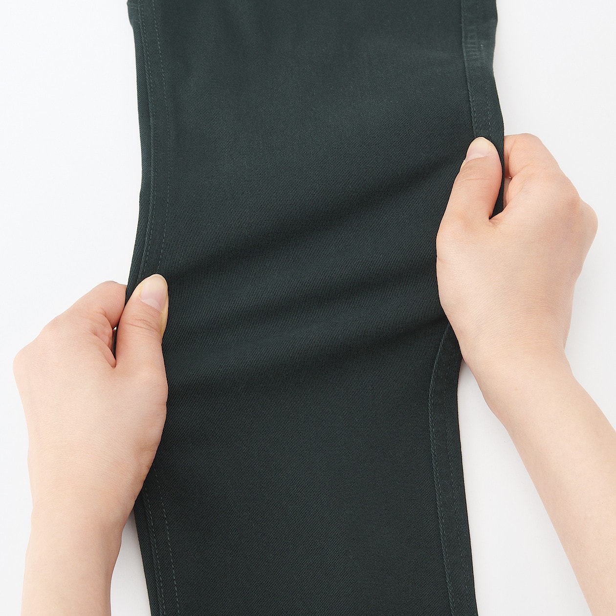 ストレッチチノマチ付きテーパードパンツ（キッズ） | 無印良品