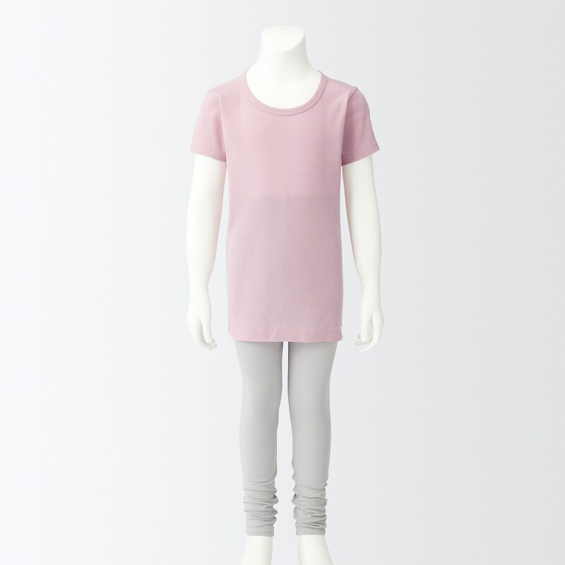 さらっと綿 クルーネック半袖Tシャツ（キッズ） | 無印良品