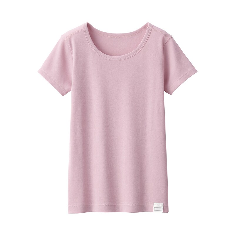 さらっと綿 クルーネック半袖Tシャツ（キッズ） | 無印良品