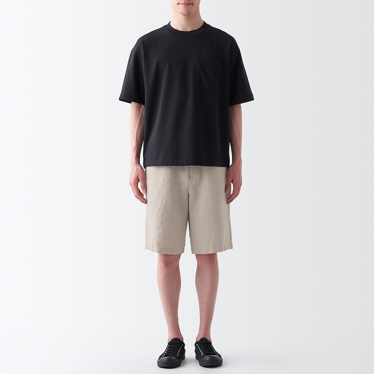 ヘンプワイドショートパンツ | 無印良品