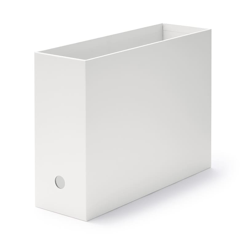 硬質紙ファイルボックス・スタンダードタイプ・A4用・ホワイトグレー | 無印良品