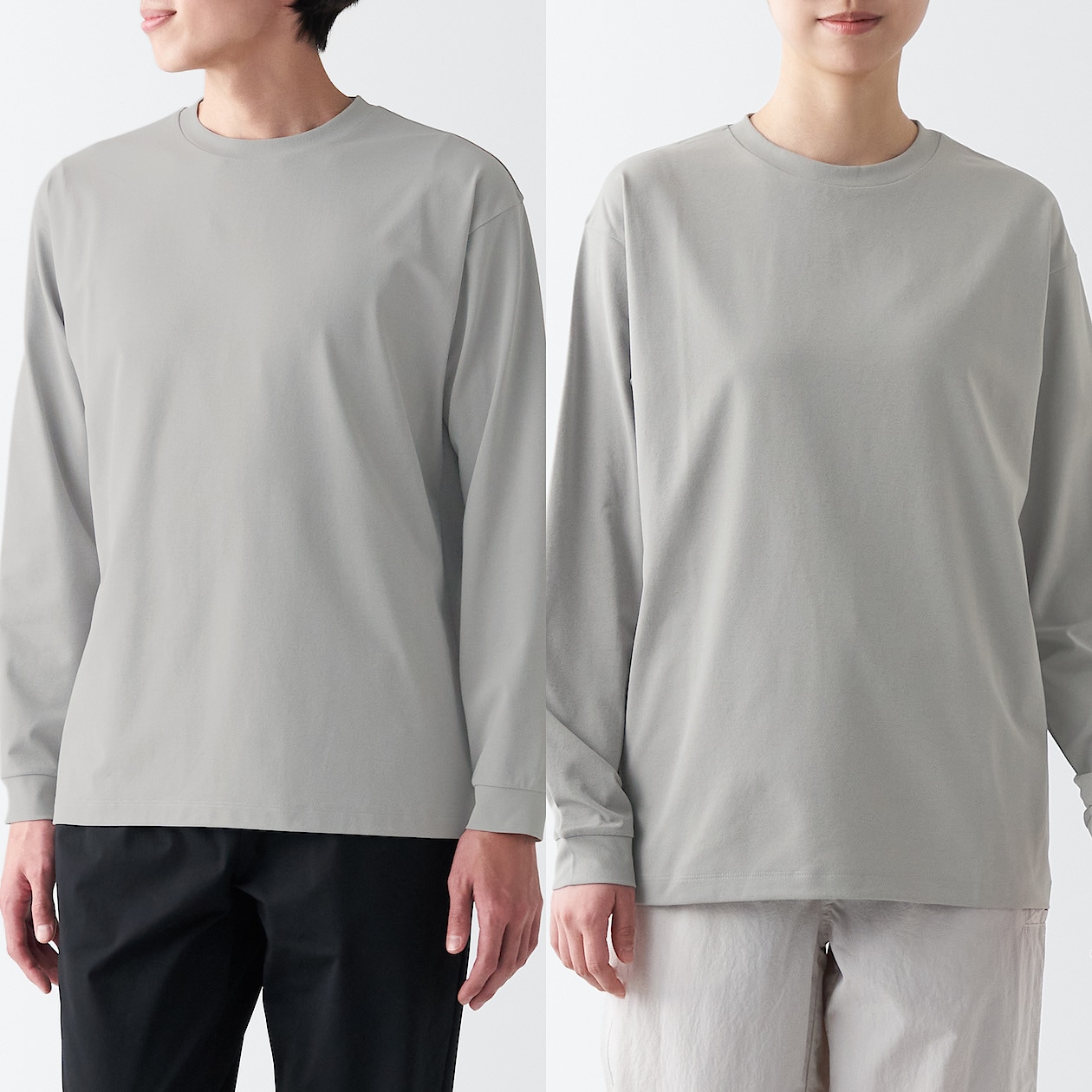 UVカット吸汗速乾長袖Tシャツ | 無印良品