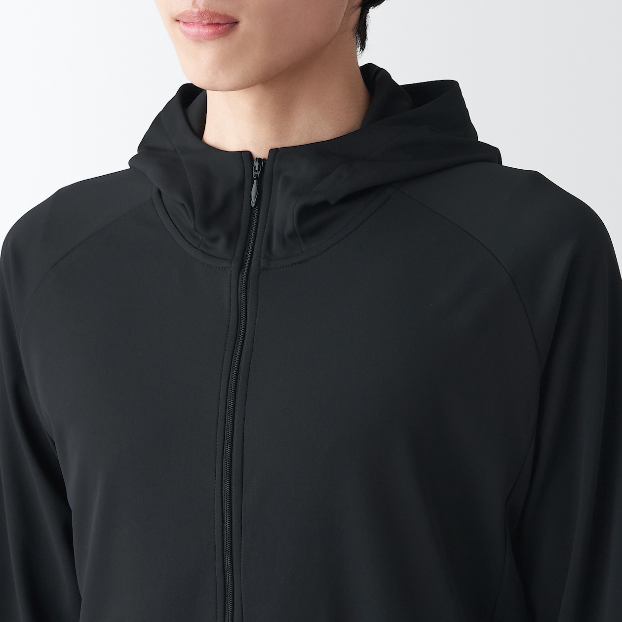 【MUJIWALKER】UVカット乾きやすいジップパーカー | 無印良品