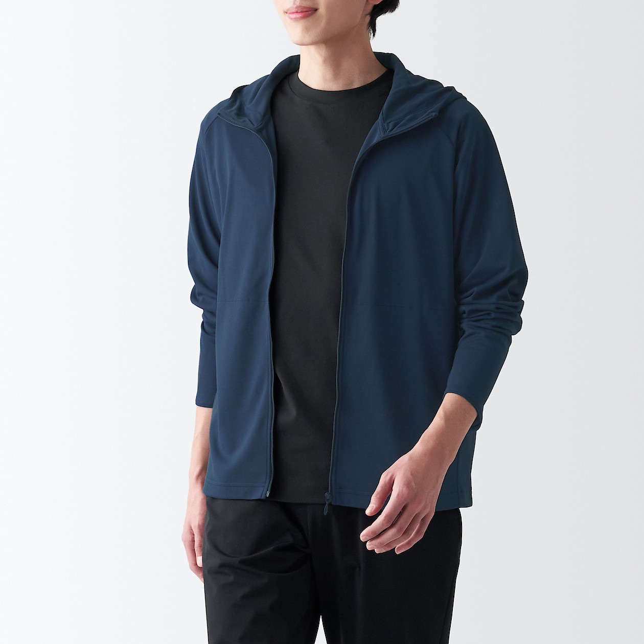 UVカット乾きやすいジップパーカー | 無印良品