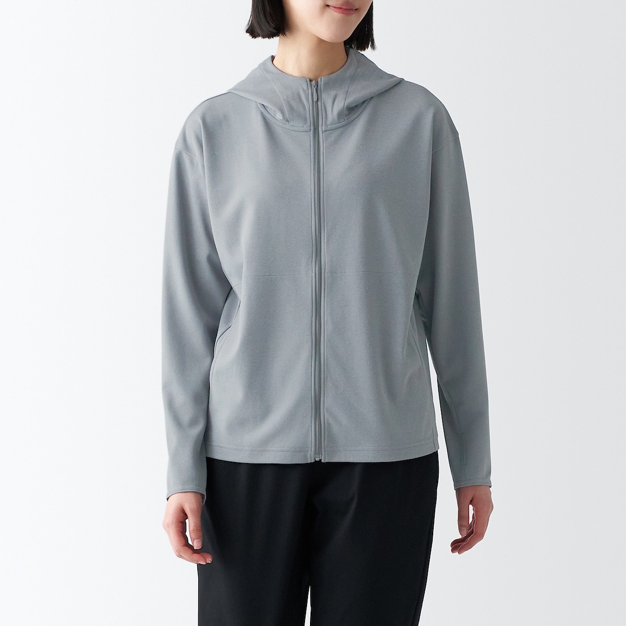 【MUJIWALKER】UVカット乾きやすいジップパーカー | 無印良品