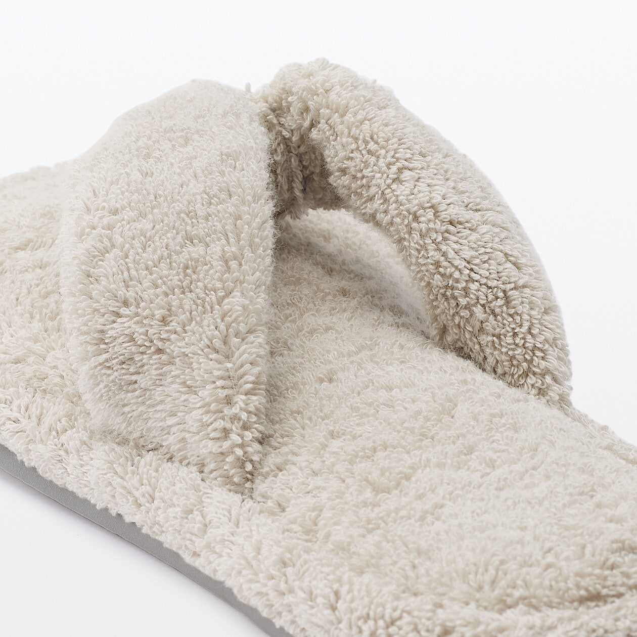 洗える綿パイルスリッパ・鼻緒 | 無印良品