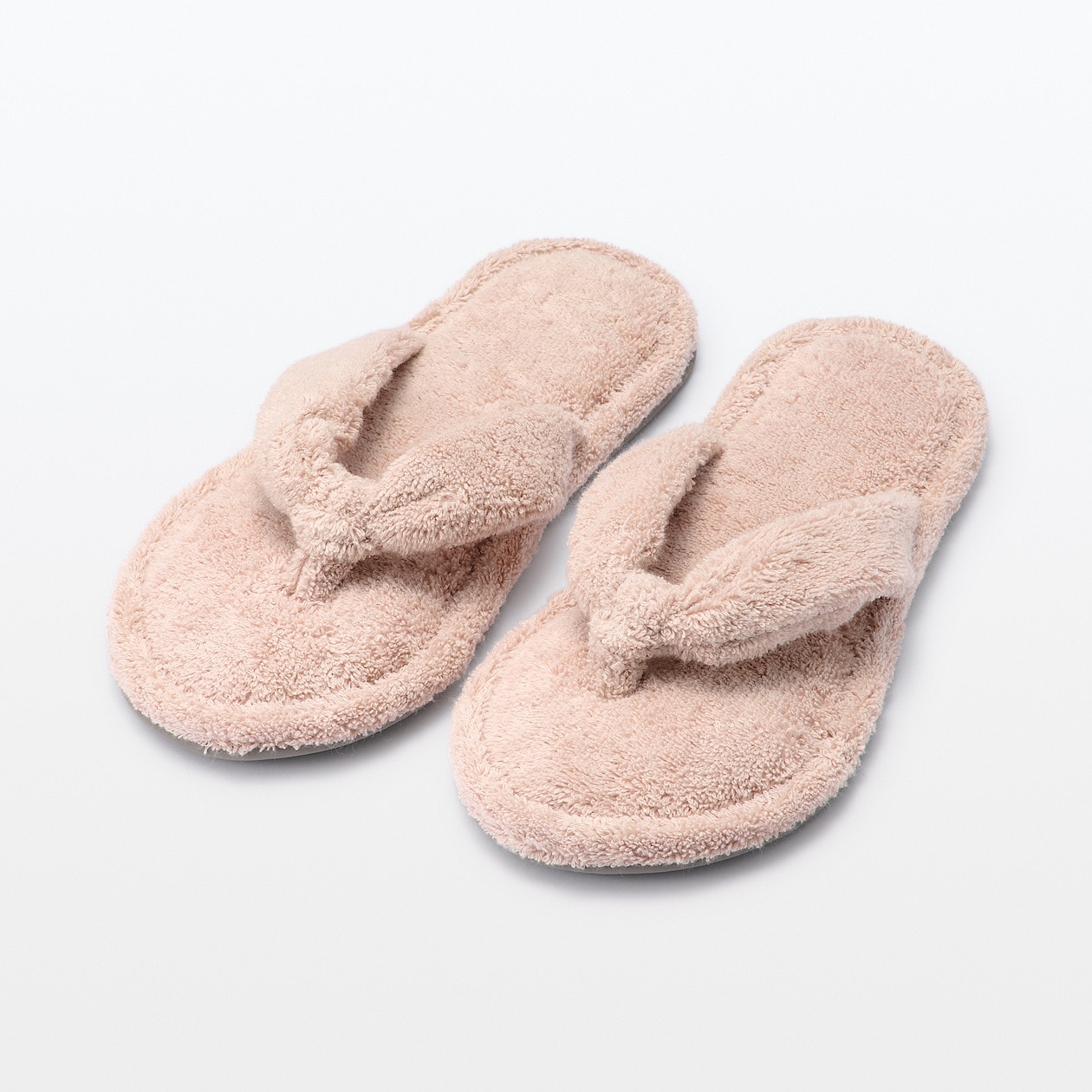 洗える綿パイルスリッパ・鼻緒 | 無印良品