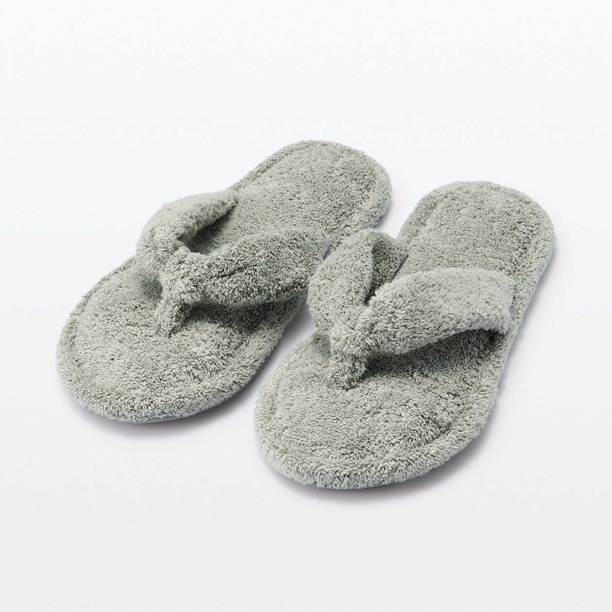 洗える綿パイルスリッパ・鼻緒 | 無印良品