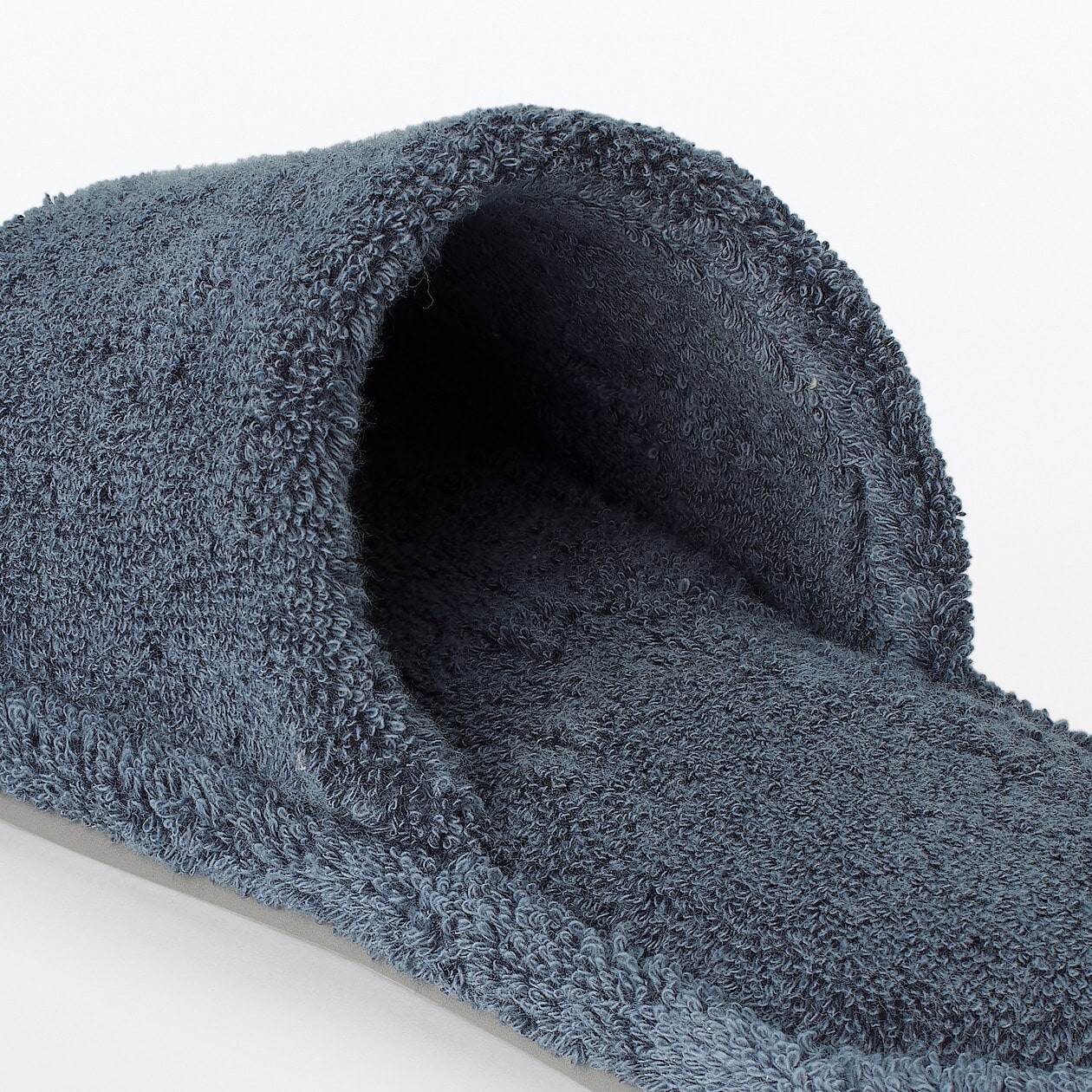 洗える綿パイルスリッパ・前あき | 無印良品