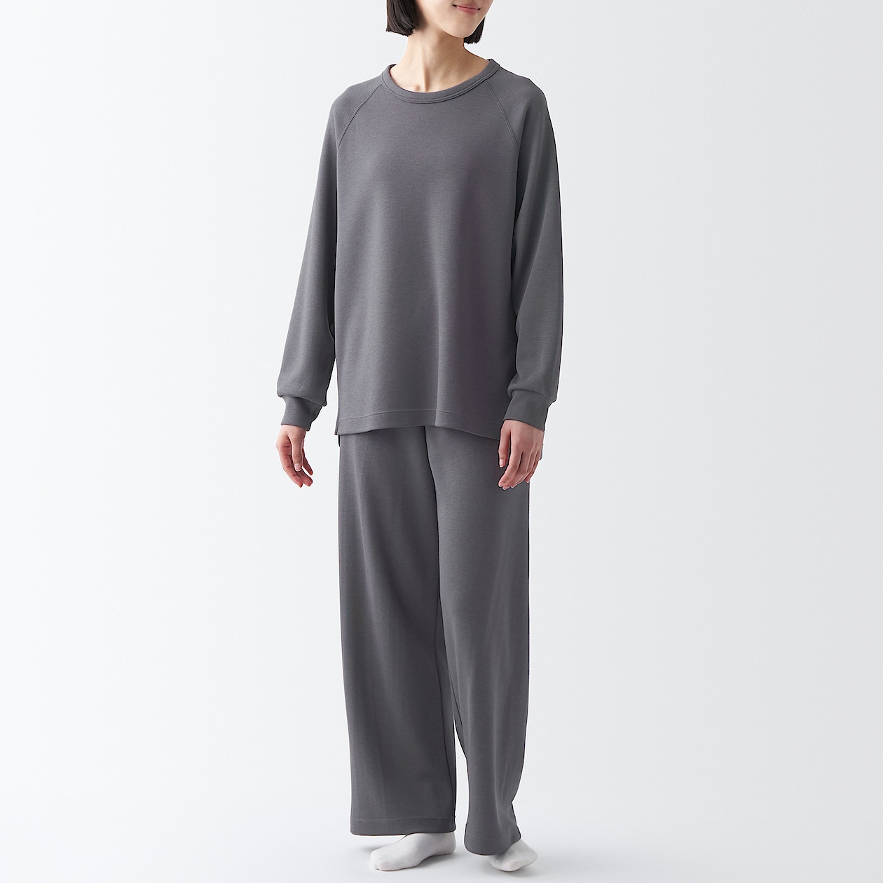 レーヨン混ポンチ ルームウエアセット | 無印良品