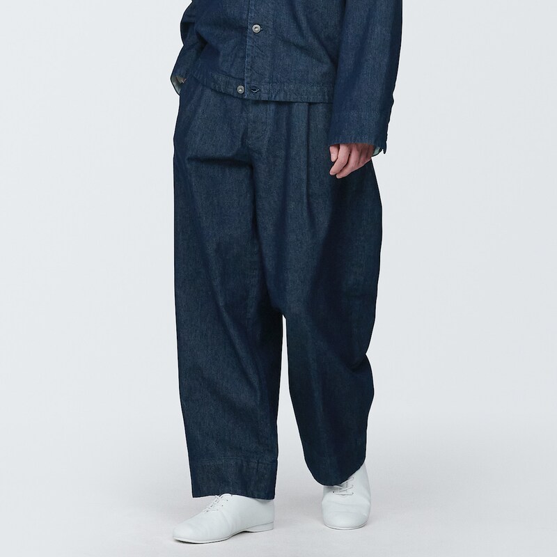紳士 和紙混デニムパンツ | 無印良品
