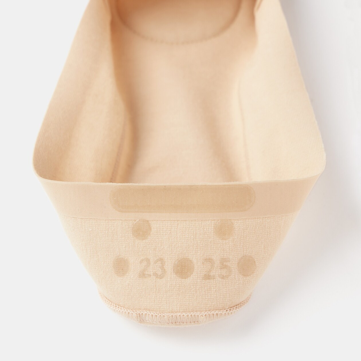 婦人 つま先に縫い目のない クッション付 深履きフットカバー（かかと滑り止め付） | 無印良品