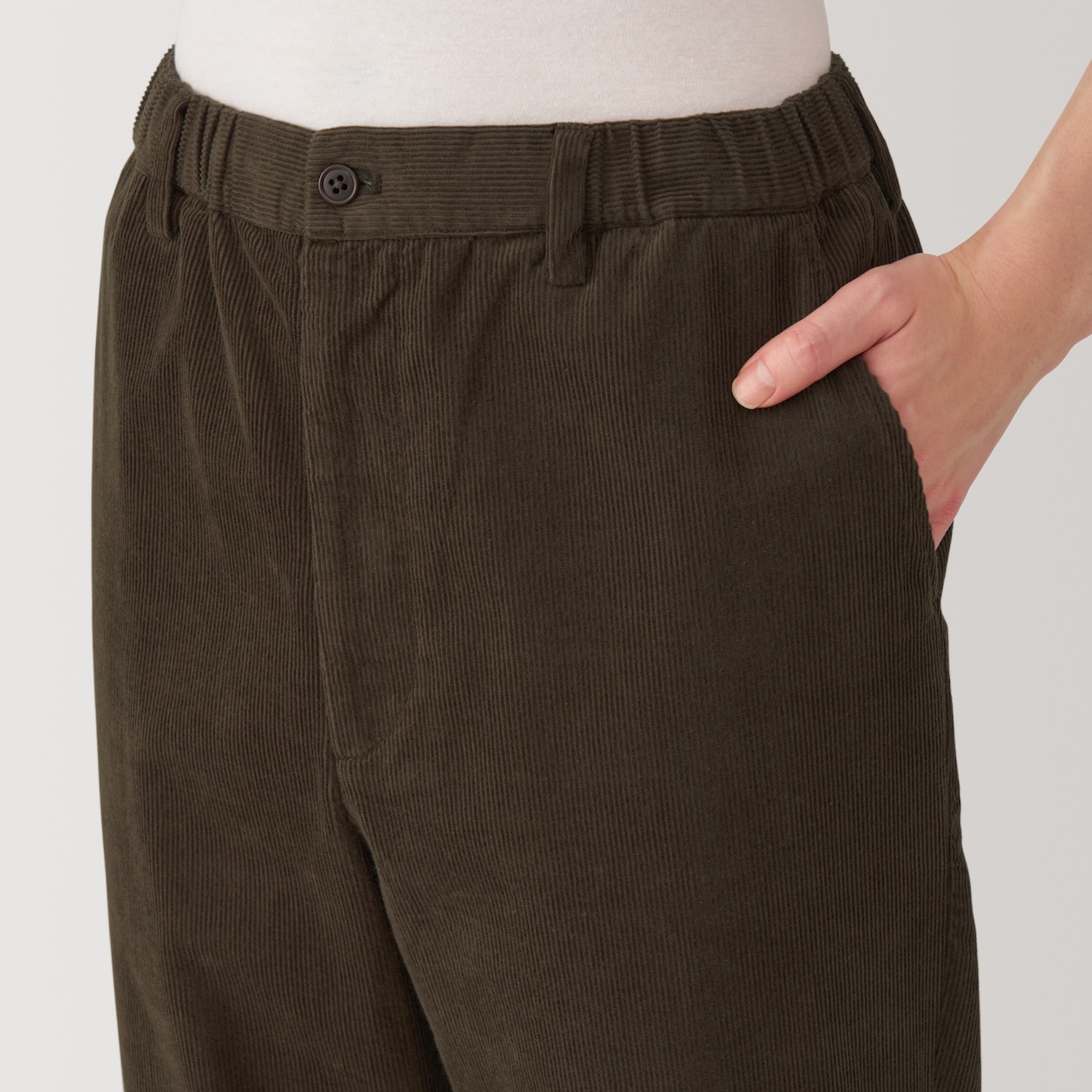 紳士 コーデュロイイージーパンツ | 無印良品